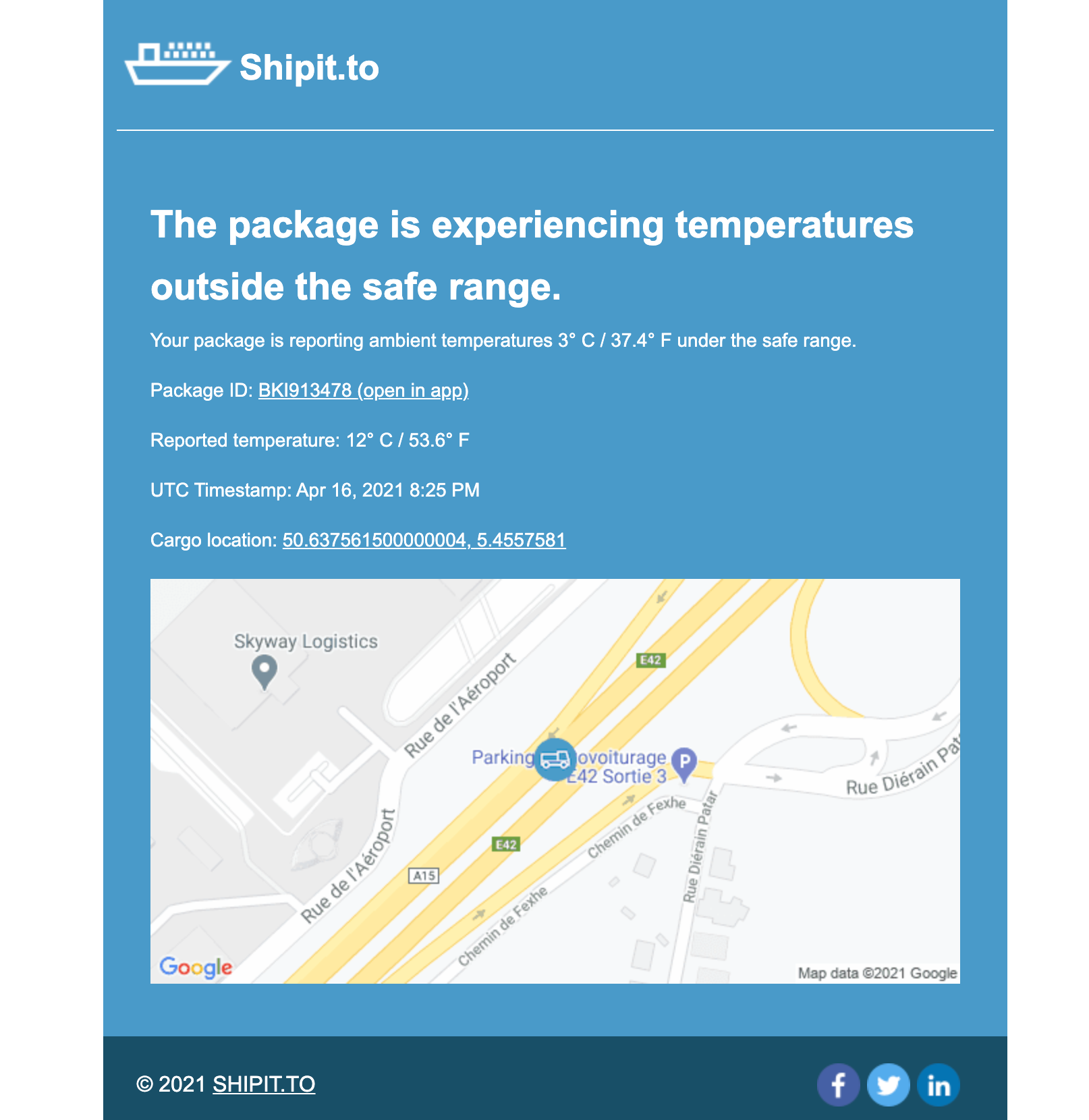 CORE Alerts – SHIPIT.TO