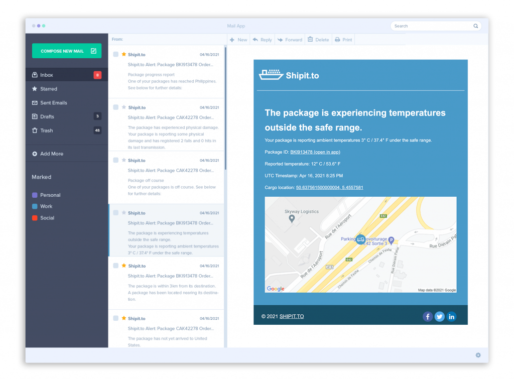 Cargo Monitoring – SHIPIT.TO